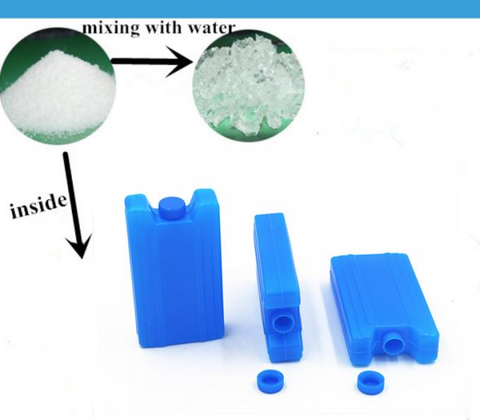 OEM 400ml Blue Ice Gel Packs Refreezable Ice Blocks For Drink Cooling