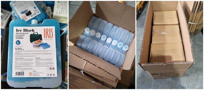 450g Portable Cooling Fan Ice Pack Environmental Friendly FDA MSDS Approve