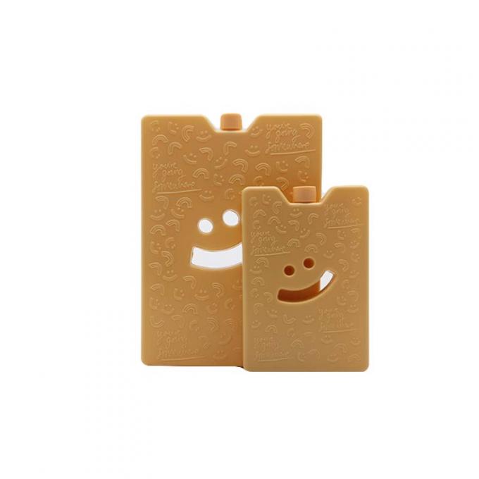 Square Reusable Ice Brick Packs Non Toxic For Lunch Box Coolers