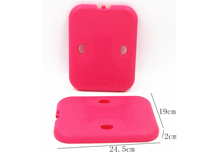 Blue Medium Cooler Ice Blocks Freezable Gel Cold Packs Hard Shell BPA ...