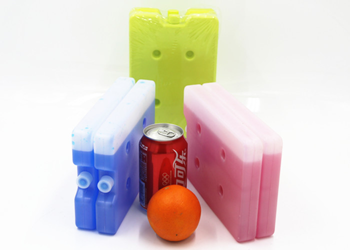 Food Grade HDPE Plastic Ice Cooler Brick Colorful For Food Cold Storage