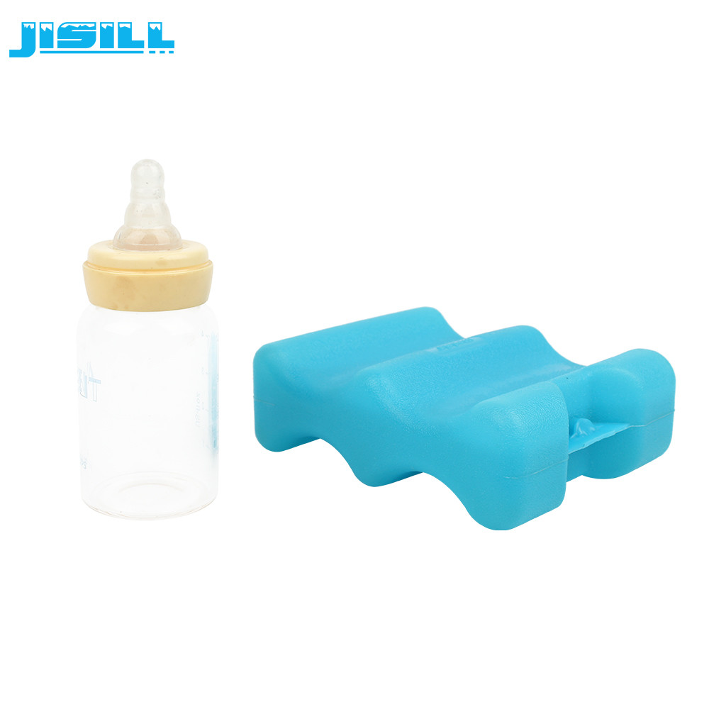 Reusable Rigid Plastic Ice Packs Food Grade With Waves Shape For Beer ...