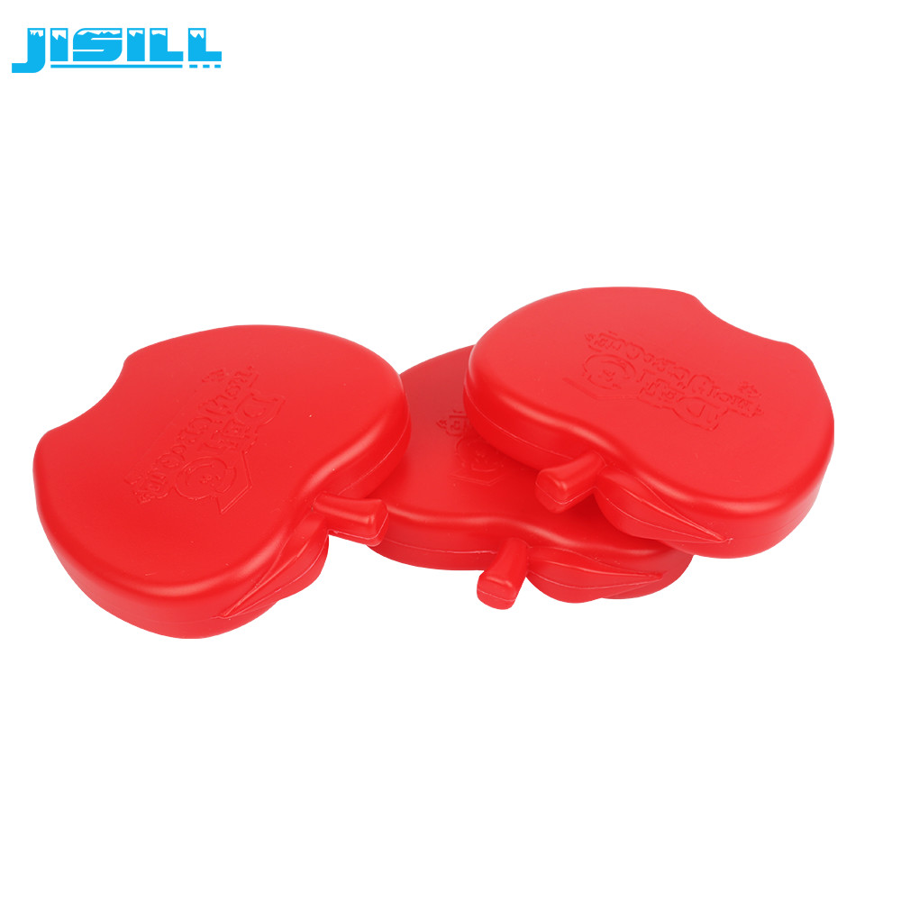 Custom Eco Friendly Colorful Ice Blocks For Cool Boxes 100Ml Apple Shape