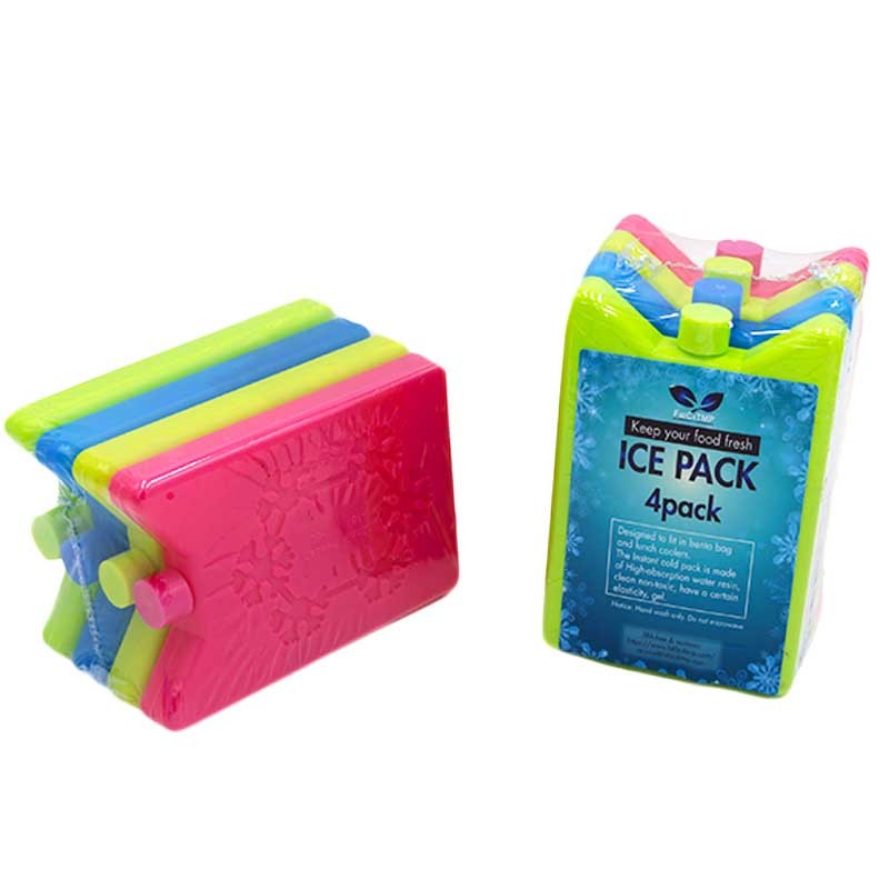 Colorful HDPE Hard Plastic Ice Packs With Perfect Ultrasonic Welding ...