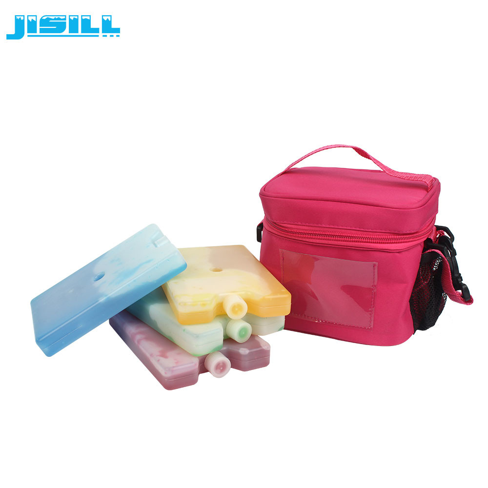HDPE Plastic Reusable Gel Mini Ice Bags For Cooler Bag / Small Cold Packs