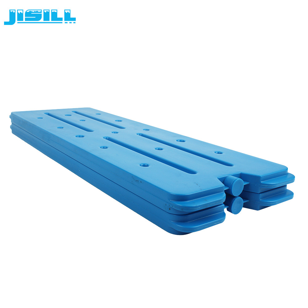 Custom Large Cooler PCM Ice Packs , Hard Shell HDPE Gel Ice Box For ...