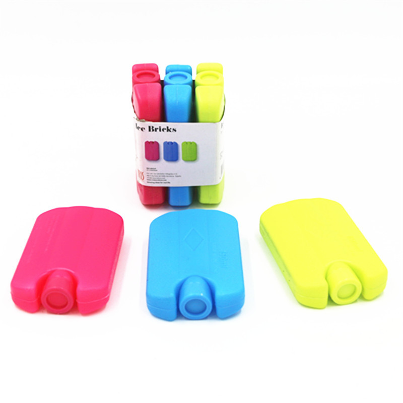 Insulated Colorful Mini Ice Packs , Small Cool Packs Environment HDPE ...