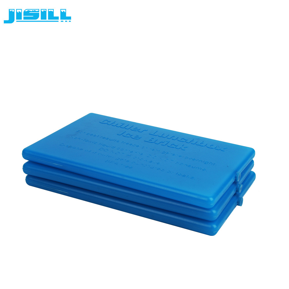 Ultra Thin Reusable Blue Gel Ice Pack Plastic Ice Brick With CE / FDA ...